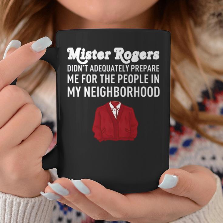 The Red Iconic Mister Rogers’ Neighborhood Coffee Mug | Mazezy