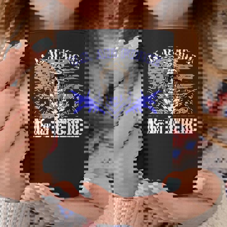 Us Air Force Retired American Flag Retirement Gift Mom Dad Coffee Mug ...