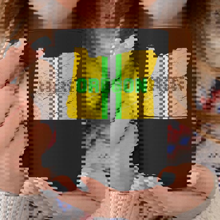 Vintage Oregon Oregon Map Women Men Girls Boys Coffee Mug - Seseable