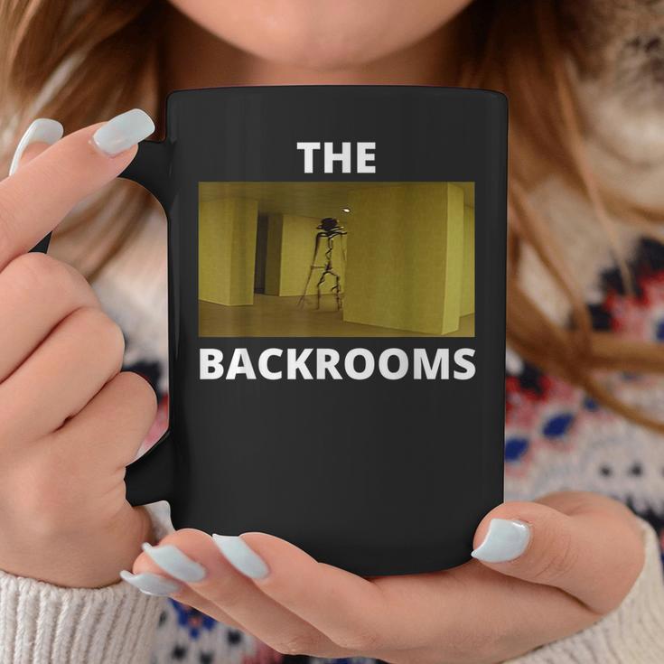 Welcome To The Backrooms Creepypasta Meme Coffee Mug | Mazezy