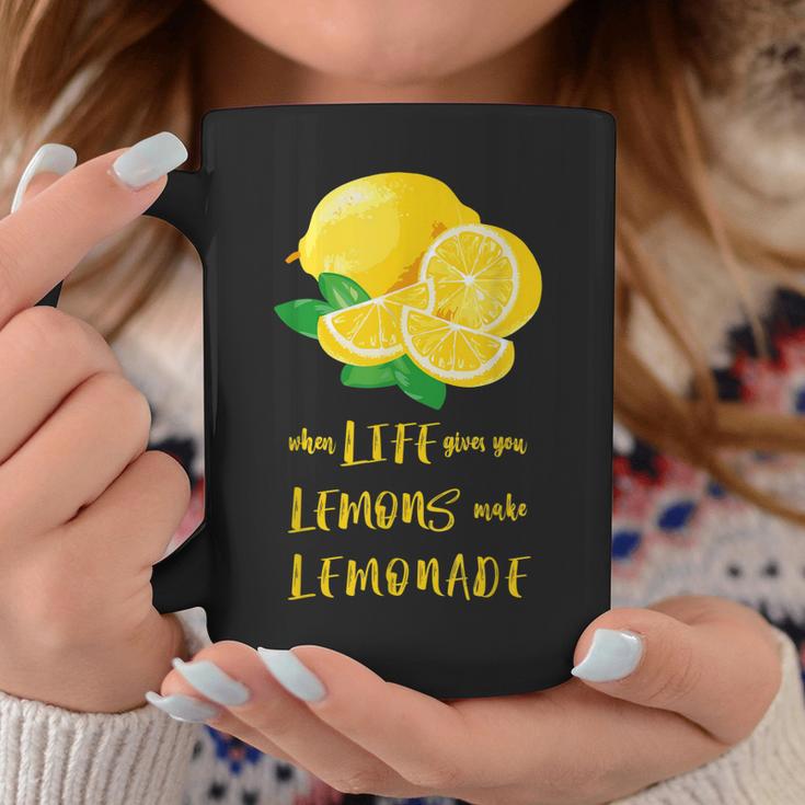 When Life Gives You Lemons Make Lemonade Funny Lemon Lover Coffee Mug ...