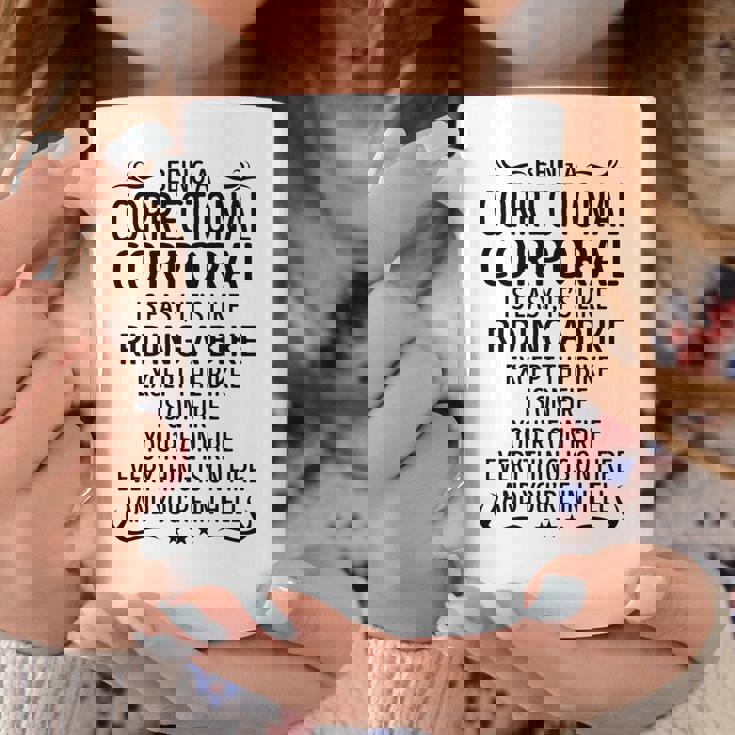 Being A Correctional Corporal Like Riding A Bike Coffee Mug - Seseable