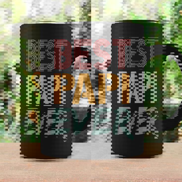 Best Papi Ever Dad Fathers Day Coffee Mug | Mazezy