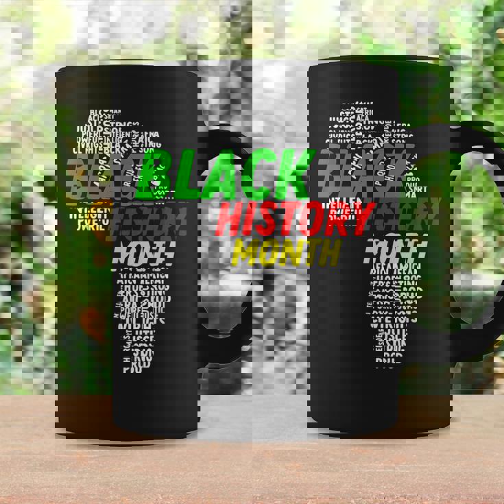 Black History Month African Map African American Roots Pride V2 Coffee ...