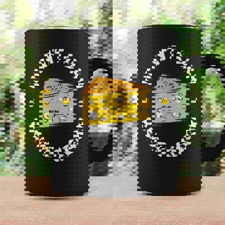 Cheese Cheddar Cheesy Kawaii Coffee Mug | Mazezy