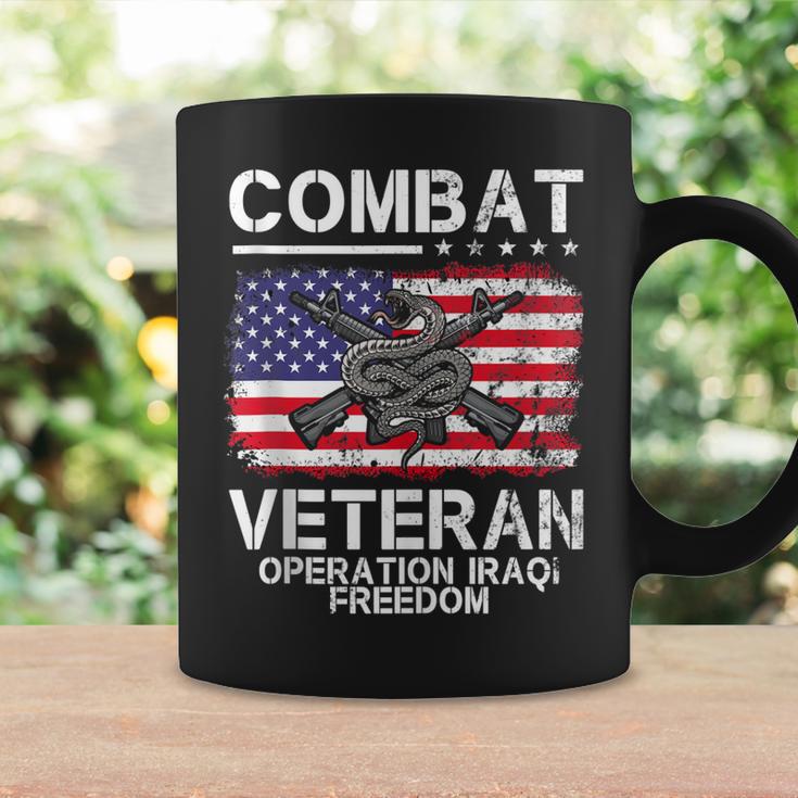 Combat Veteran Operation Iraqi Freedom Veterans Day Iraq Coffee Mug ...
