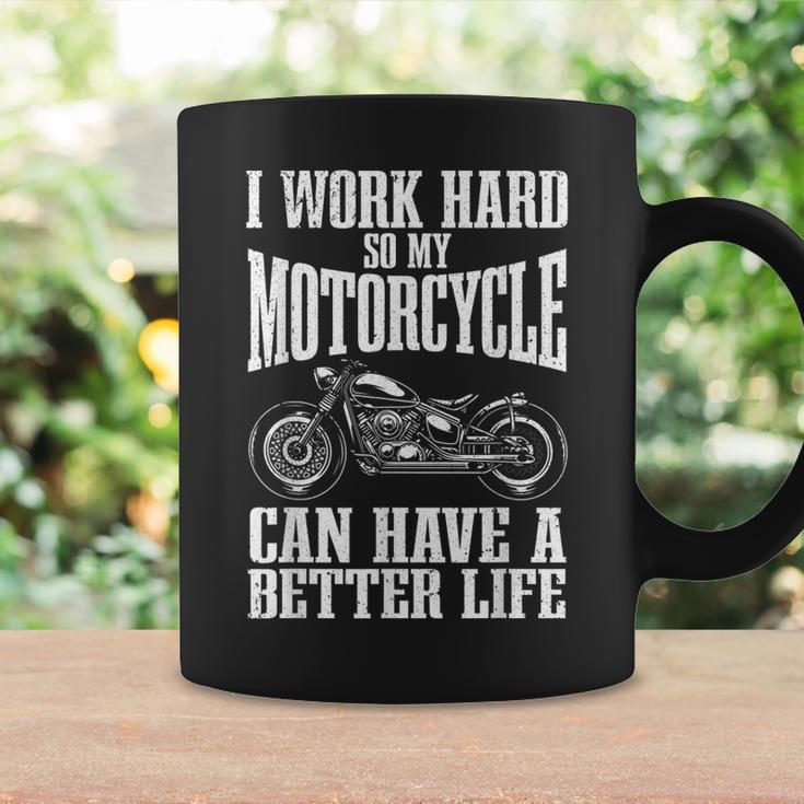Cool Motorcycle Design For Men Women Motorcycle Lover Rider Coffee Mug ...