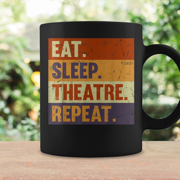 Eat Sleep Theatre Repeat - Acting Theater Lover Actor Act Coffee Mug ...
