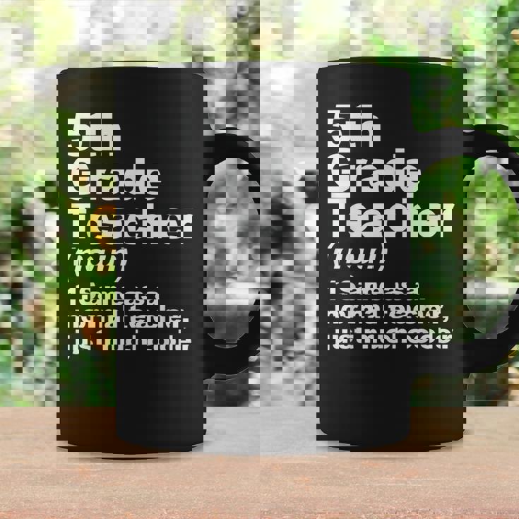 Fifth 5Th Grade Teacher Definition Funny Teacher Definition Coffee Mug ...