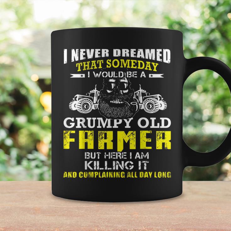 I Am A Grumpy Old Farmer Funny T Coffee Mug | Mazezy