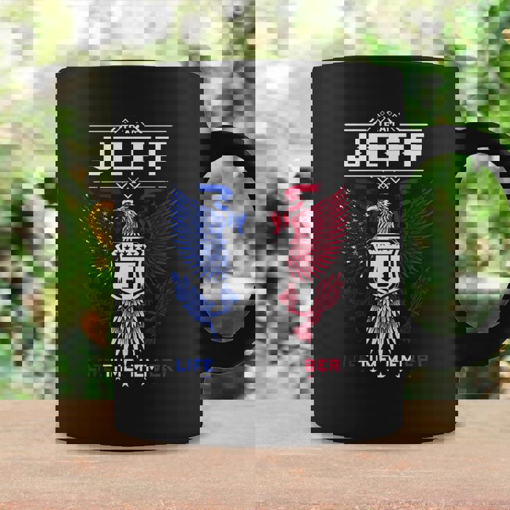 Jeff Name - Jeff Eagle Lifetime Member Gif Coffee Mug - Seseable