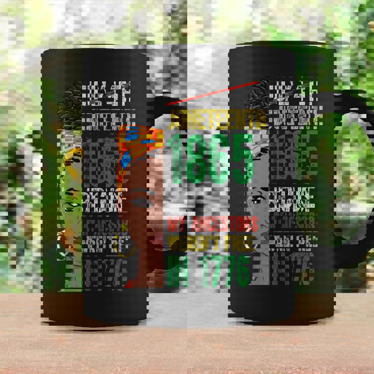 July 4Th Black History Month Junenth 1865 African Women Coffee Mug ...