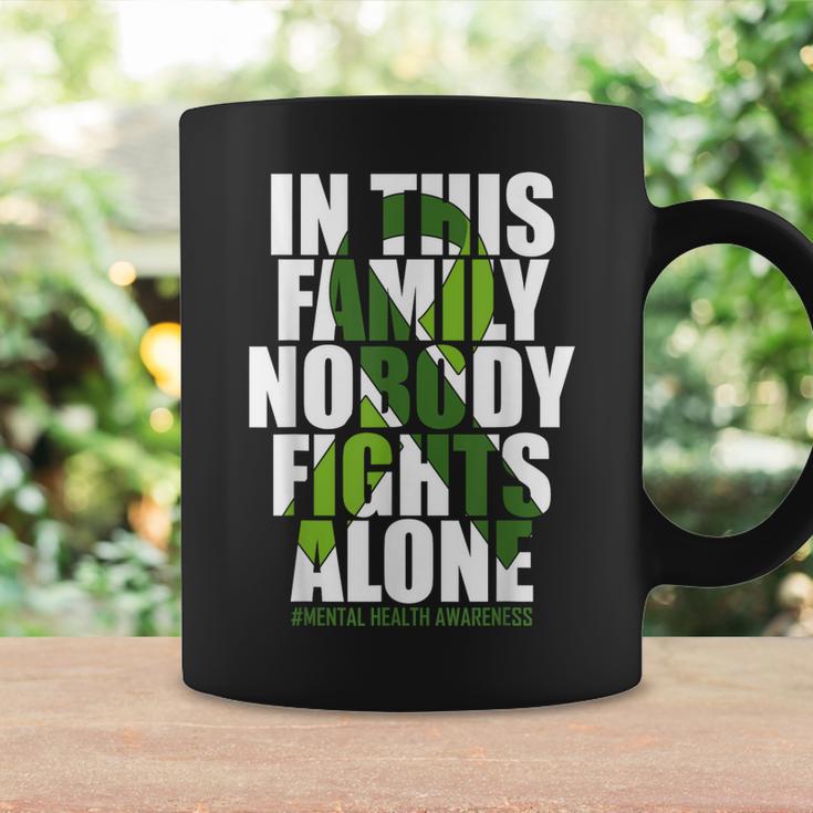 Mental Health Awareness Ribbon Family You Matter Kindness Coffee Mug ...