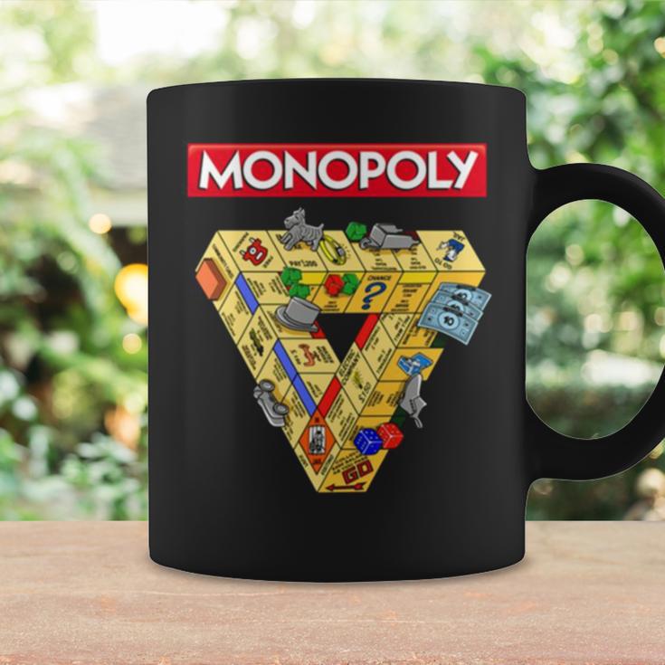 Monopoly Man Throwing Money Coffee Mug | Mazezy