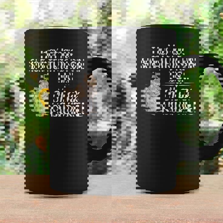 Oh Look A Squirrel Funny Adhd Short Attention Span Coffee Mug - Seseable