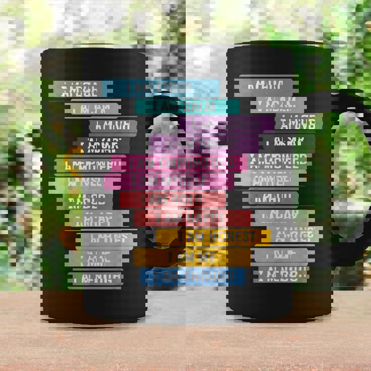 Positive Affirmations For Growth Mindset & Positive Sayings Coffee Mug ...