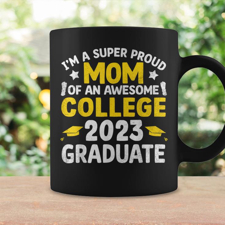 Proud Mom Of Awesome College 2023 Master Graduate Graduation Coffee Mug ...
