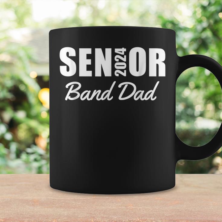 Senior Band Dad 2024 Marching Band Parent Class Of 2024 Coffee Mug | Mazezy