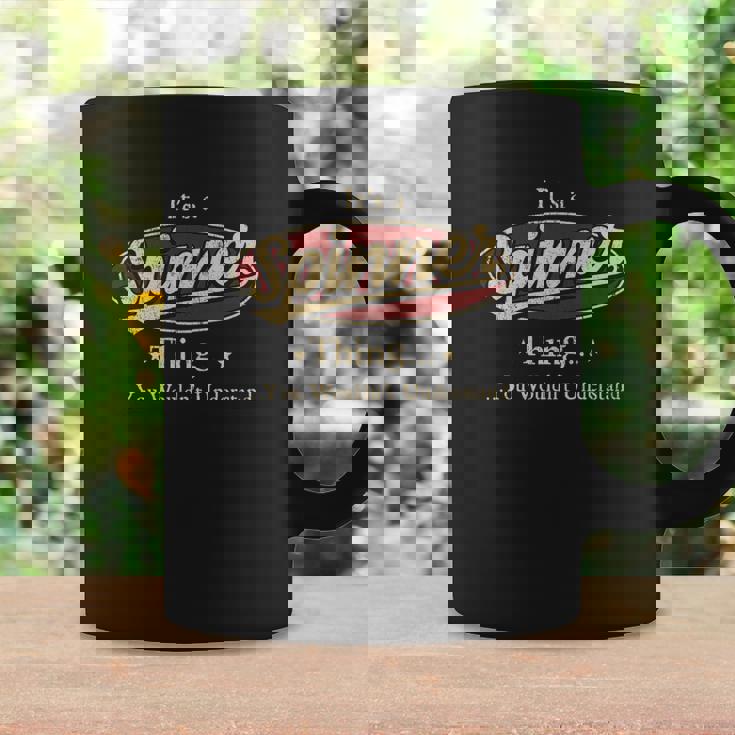 Spinner Name Spinner Family Name Crest Coffee Mug - Seseable