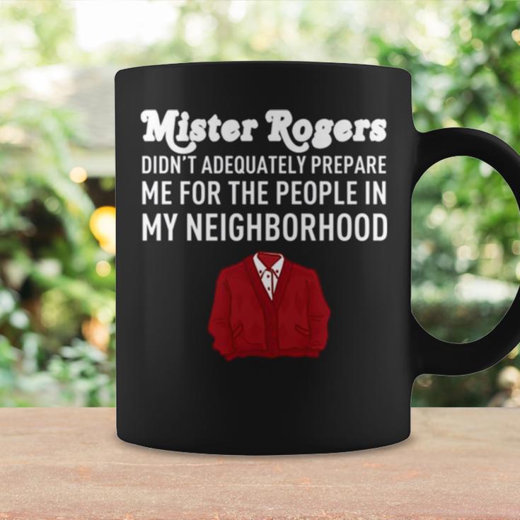 The Red Iconic Mister Rogers’ Neighborhood Coffee Mug | Mazezy