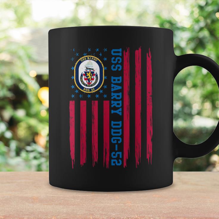 Uss Barry Ddg-52 Flag Guided Missile Destroyer Ship Veteran Coffee Mug ...