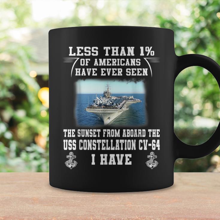Uss Constellation Cv-64 Aircraft Carrier Coffee Mug - Seseable