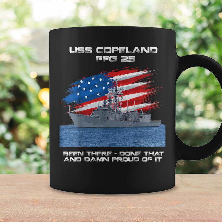 Uss Copeland Ffg-25 Class Frigate American Flag Veteran Coffee Mug ...