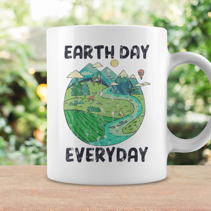 Earth Day Everyday Earth Environment Green Coffee Mug | Mazezy
