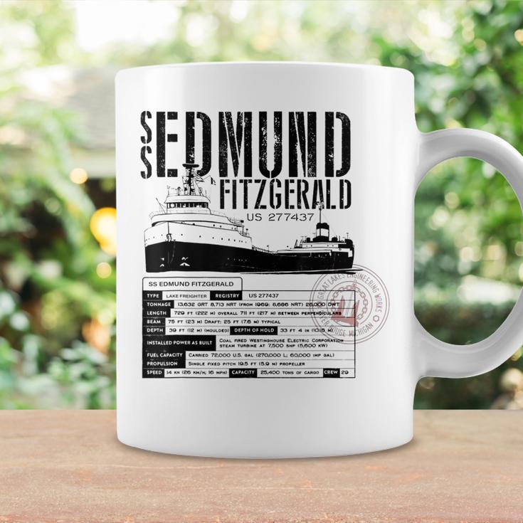 Edmund Fitzgerald Us Vintage Gitche Gumee Coffee Mug | Mazezy