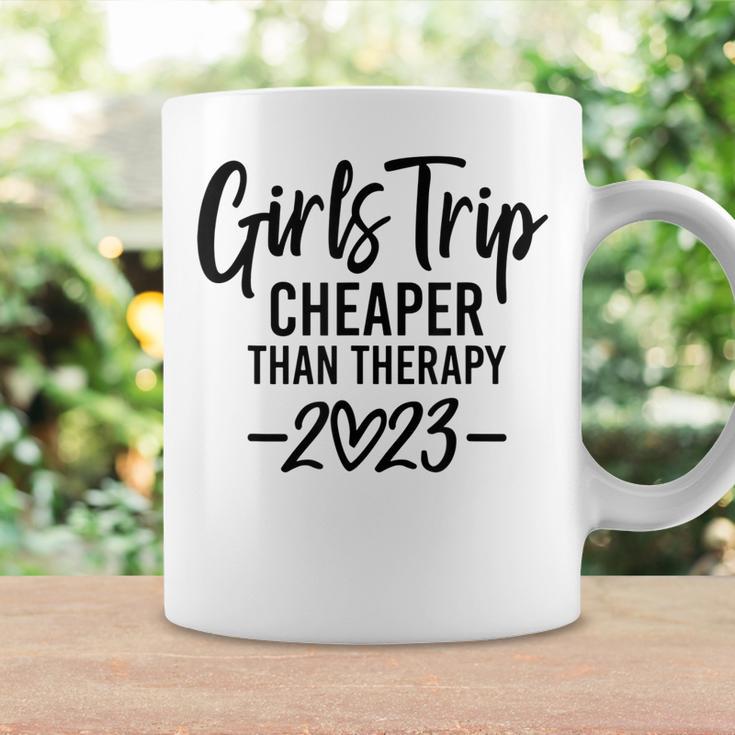 Girls Trip Cheapers Than Therapy 2023 Girls Vacation Party V2 Coffee ...