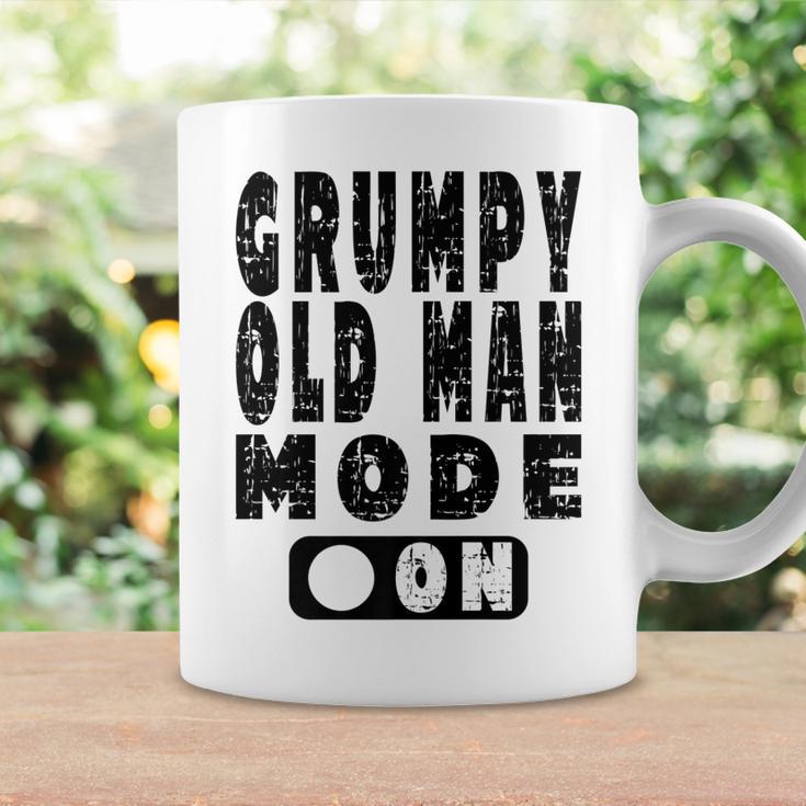 Grumpy Old Man Mode On - Senior Citizen Humor Coffee Mug - Thegiftio