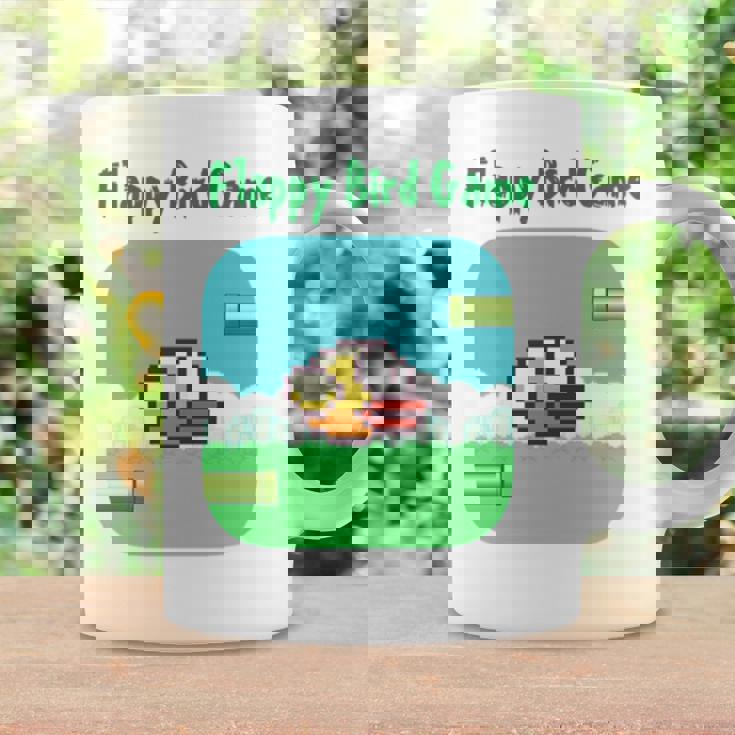 Pixel Art Flappy Bird Game Coffee Mug | Mazezy