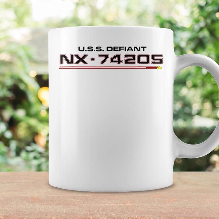 USS Defiant Nx-74205 Coffee Mug - Seseable