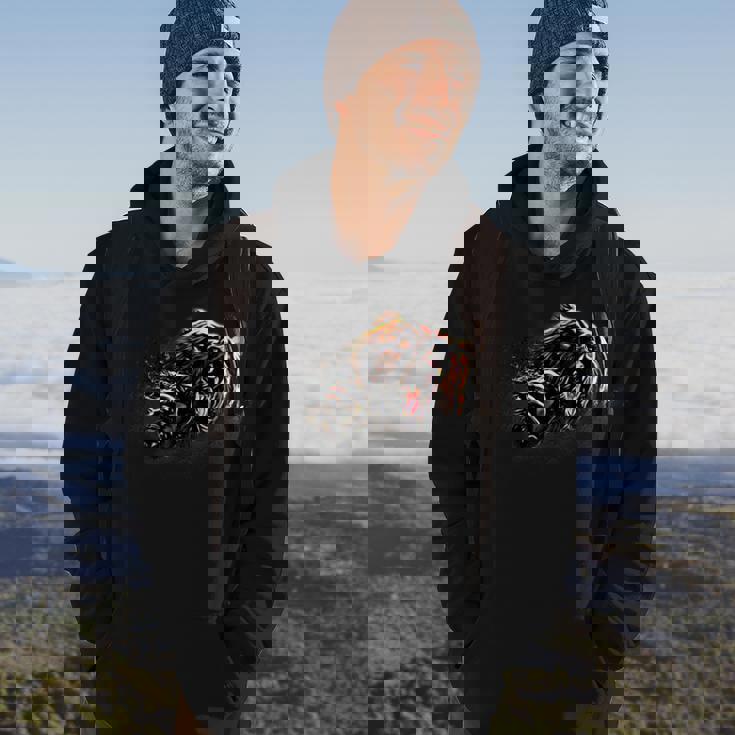 Big Alaska Grizzly Bear Clothing & Apparel - Grizzly Bear Hoodie | Mazezy