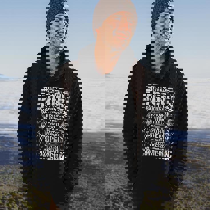 Car Mechanic Funny Lord Of Engines Mechanics Humor Hoodie | Mazezy