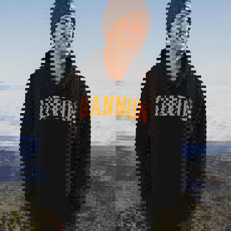 Gannon Athletic Arch College University Style Hoodie - Seseable