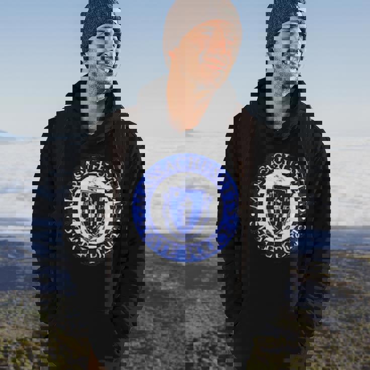 Massachusetts State Police V2 Hoodie - Seseable