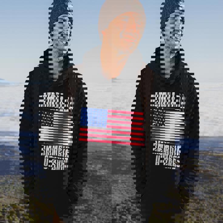 Memorial Day Remembering Our Heroes Gift Hoodie | Mazezy