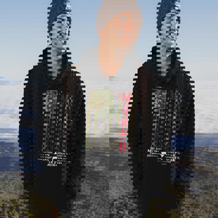 Murph Challenge Shirt Memorial Day Workout Wod Camo Gym Gear Hoodie ...