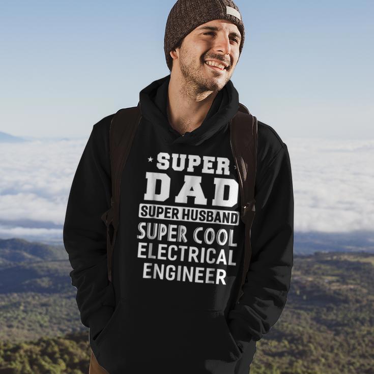 Super Dad Super Husband Super Electrical Engineer Hoodie | Mazezy