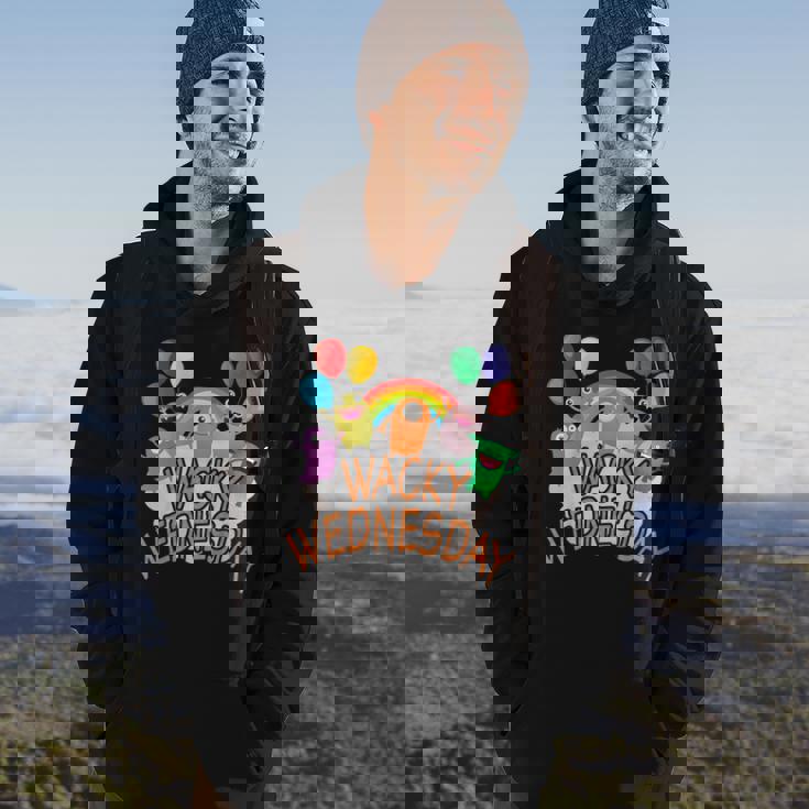 Wacky Wednesday Shirt Clothes For Mismatch Day V3 Hoodie | Mazezy