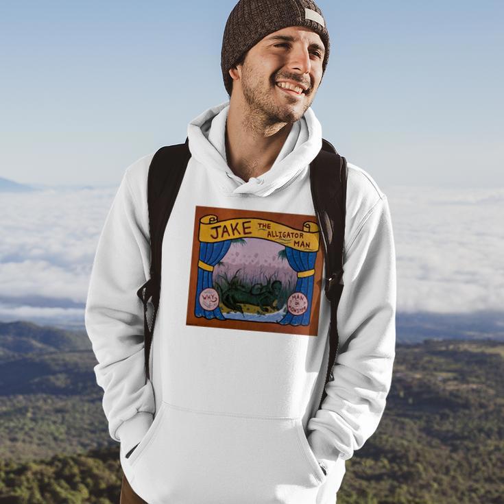 Jake The Alligator Man Circus Advertisement Tee Shirt Men Hoodie ...