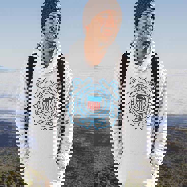 Mark Of The United States Coast Guard Uscg Emblem Hoodie | Mazezy