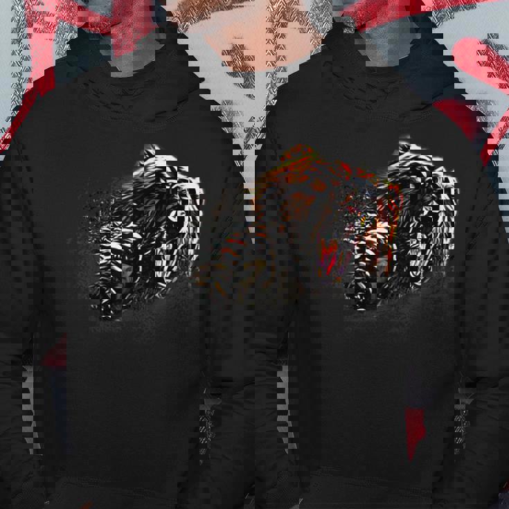 Big Alaska Grizzly Bear Clothing & Apparel - Grizzly Bear Hoodie | Mazezy