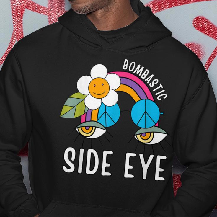 Bombastic Side Eye Funny Viral Catchphrase Meme Hoodie | Mazezy