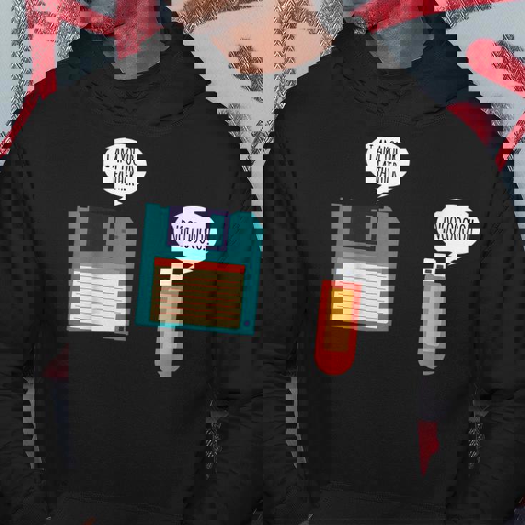 Floppy Disk & Usb Flash Drive I Am Your Father T Hoodie | Mazezy