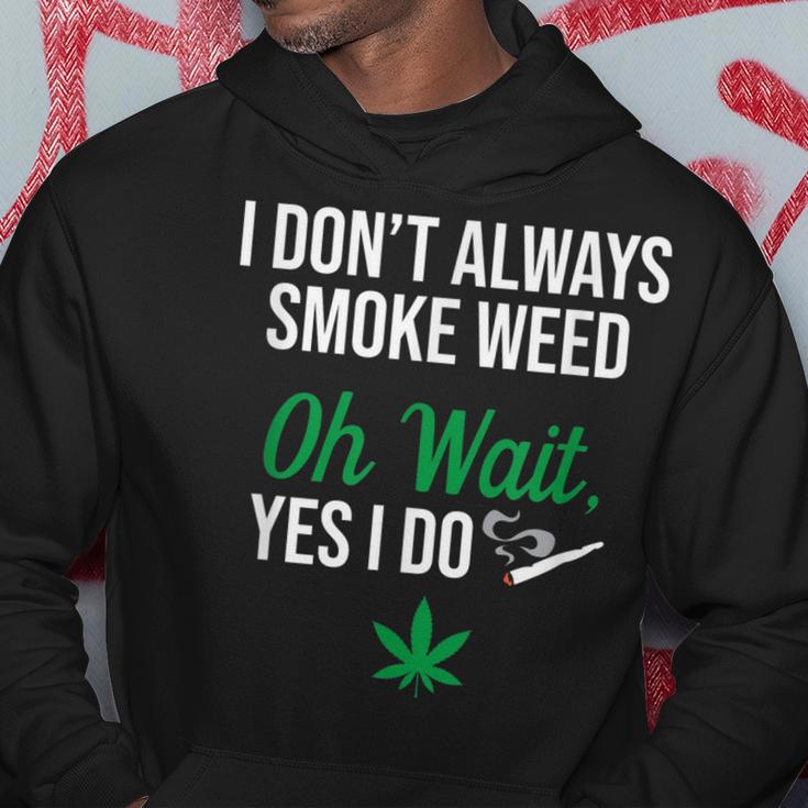 Funny Smoke Weed Marijuana Stoner Hoodie | Mazezy
