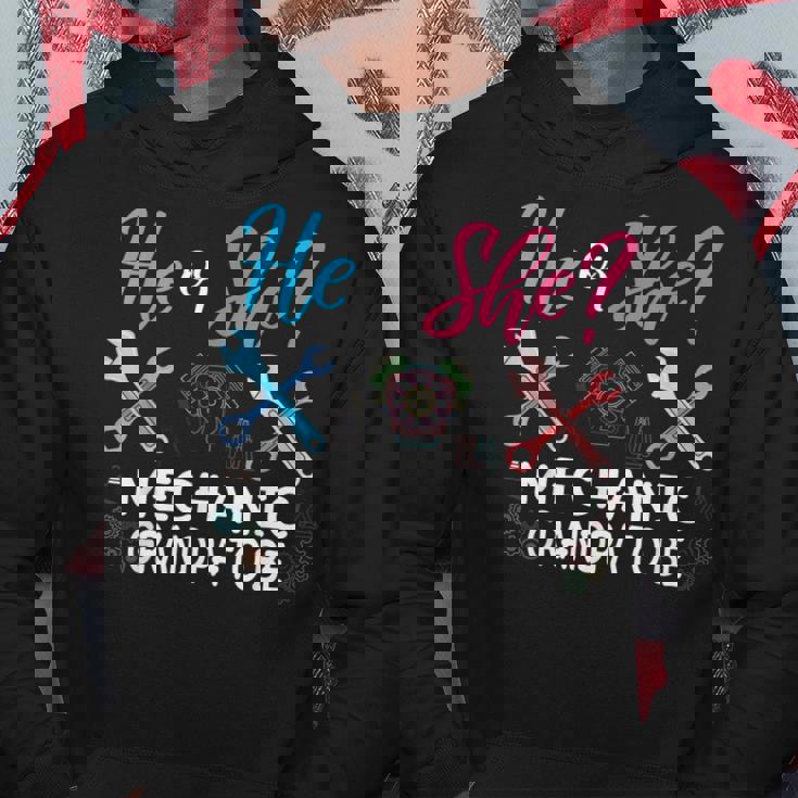 Gender Reveal He Or She Pops To Be Mechanic Future Grandpa Gift For ...