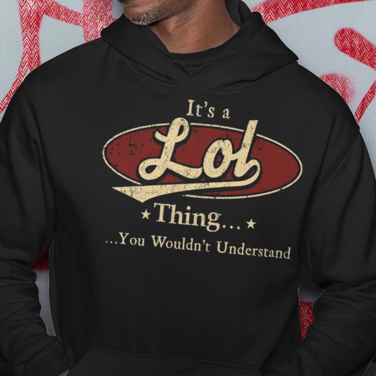 Lol Personalized Name Gifts Name Print S With Name Lol V2 Hoodie - Seseable