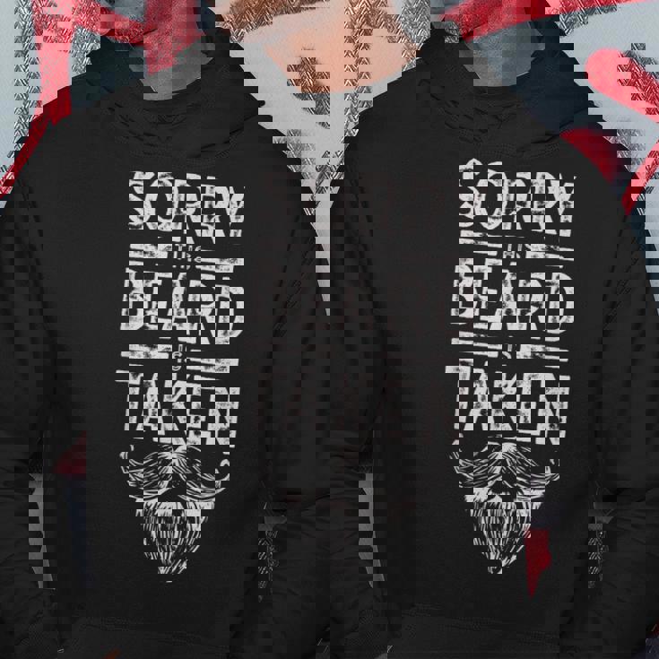 Mens Sorry This Beard Is Taken V2 Men Hoodie Graphic Print Hooded ...
